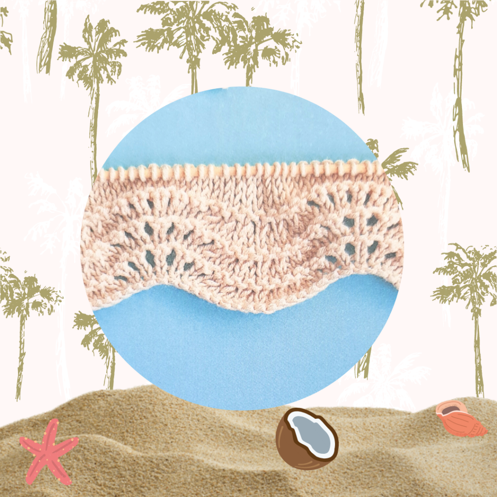 Point de vagues, comment le tricoter ? - Le blog de Ladylaine