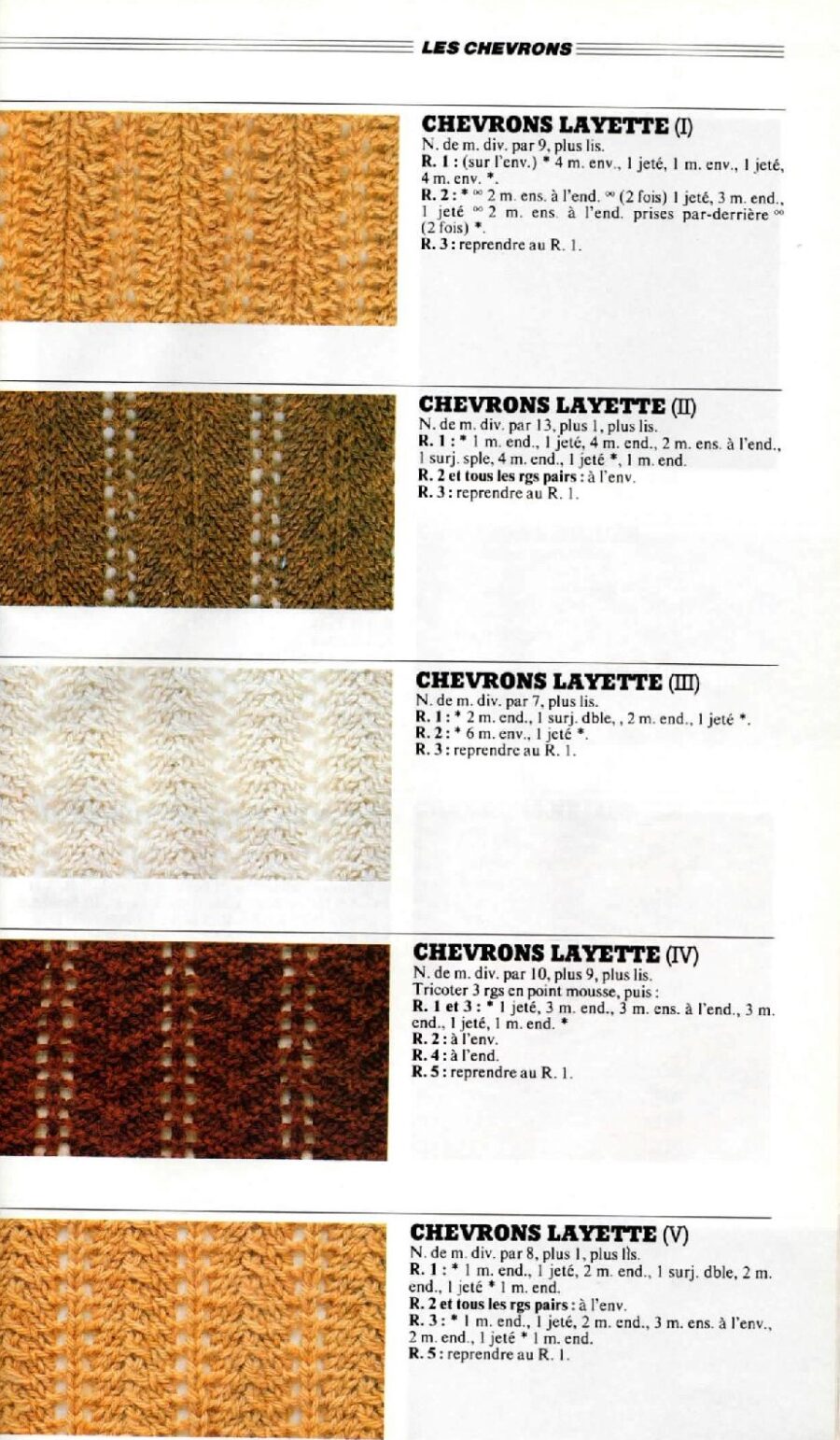 Point de chevron : comment le tricoter ? - Le blog de Ladylaine