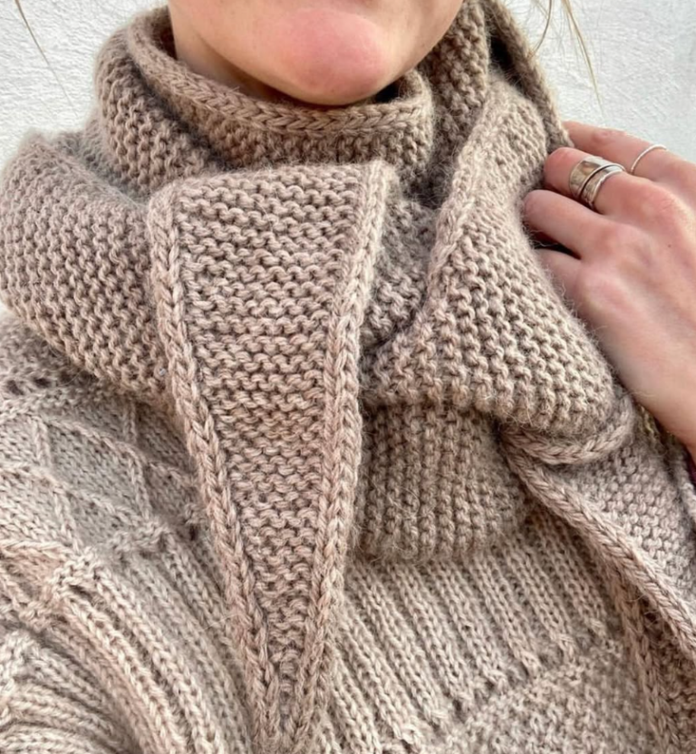 Sophie Scarf de PetiteKnit, l'écharpe tricotée - Le blog de Ladylaine