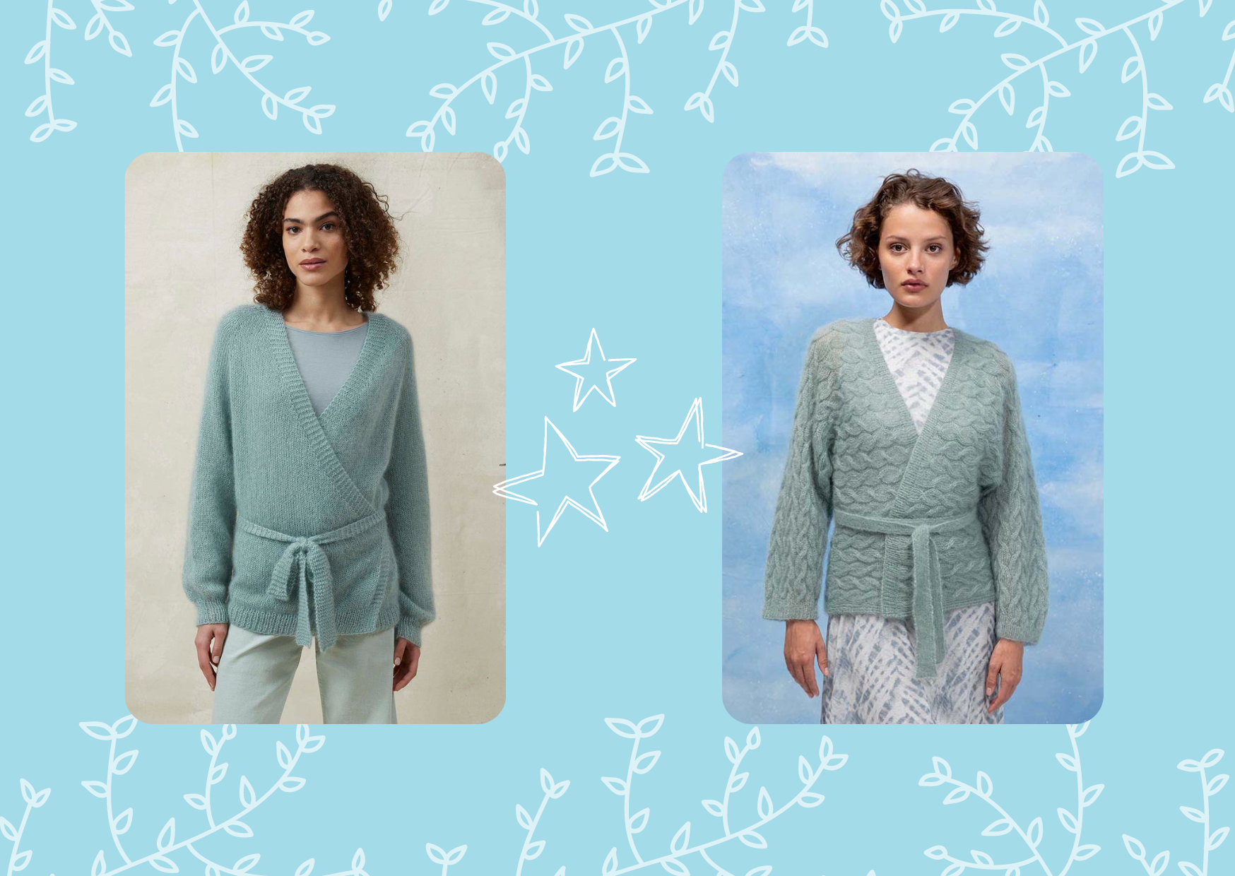 Tricoter un cache-cœur pour femme - Le blog de Ladylaine