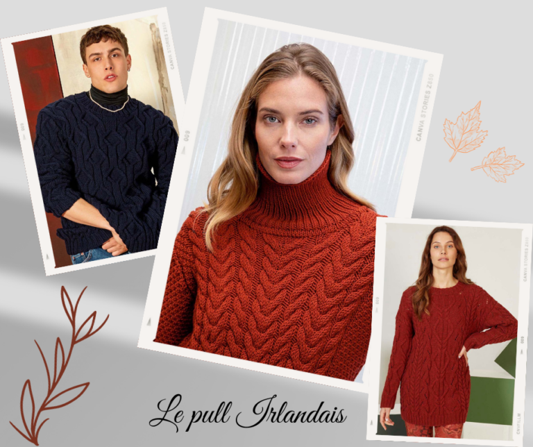 Pull irlandais, comment tricoter ce modèle à torsades ? - Le blog de ...